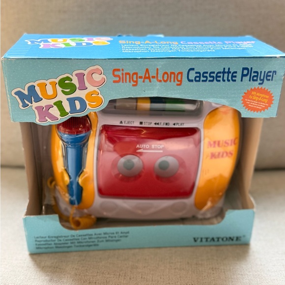vitatone | Portable Audio & Video | Vintage Sing A Long Cassette Player ...